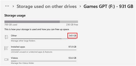 Drive Doesnt Free Up Space And Shows Wrong Information I Refreshed