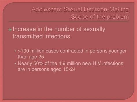 PPT Adolescent Decision Making A Review Of The Literature PowerPoint Presentation ID