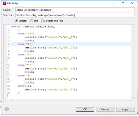 setting dynamic media designer upland ol user community