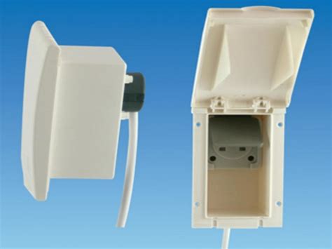 Tnd External 13amp Socket Box Homestead Caravans