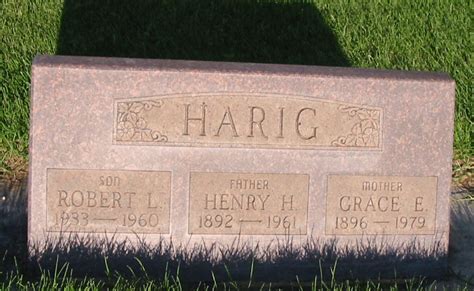 Robert Lee Harig 1933 1960 Mémorial Find A Grave