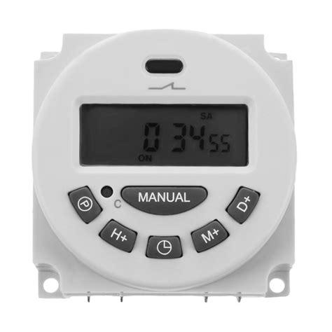 Dc 12v Digital Lcd Programmable Timer Relay Time O Grandado