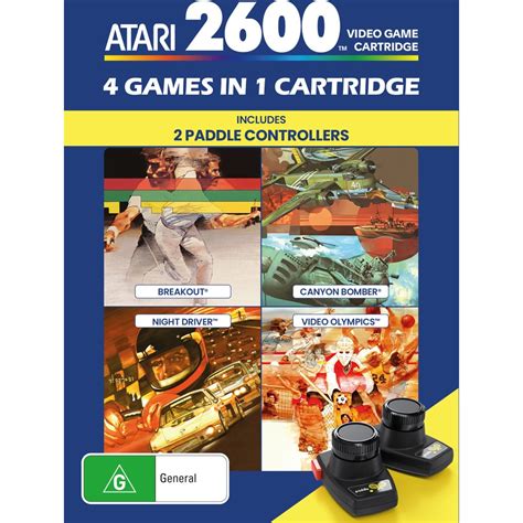 Atari 2600 Cx30 Paddle Controller Bundle Big W