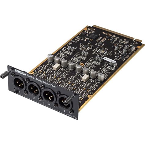 Auvitran Analog Output Card With 4 Out On 4x Xlr Axc Ax4o Bandh