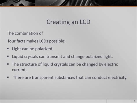 PPT Principle Of LCD Display PowerPoint Presentation Free Download ID 6145616
