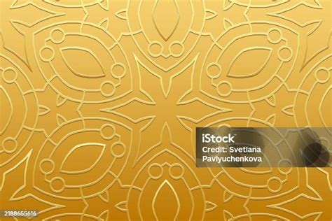 축제 금 배경 표지 디자인 배너 기하학적 인 골드 심플한 3d 패턴 엠보싱 미니멀리즘 장식품 아라베스크 동쪽 아시아 인도 멕시코 아즈텍의 만다라 에스닉 프린트 0명에 대한