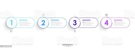 벡터 인포 그래픽 라벨 디자인 템플릿 아이콘과 4 옵션 또는 단계 프로세스 다이어그램 프리젠 테이션 워크 플로우 레이아웃 배너 순서도 정보 그래프에 사용할 수 있습니다 0