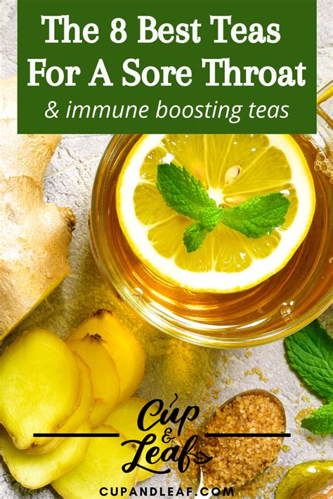 The 8 Best Teas For A Sore Throat Sore Throat Tea Best Tea Tea