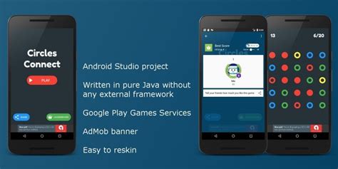 Circles Connect Android Game Source Code By Etonomick Codester