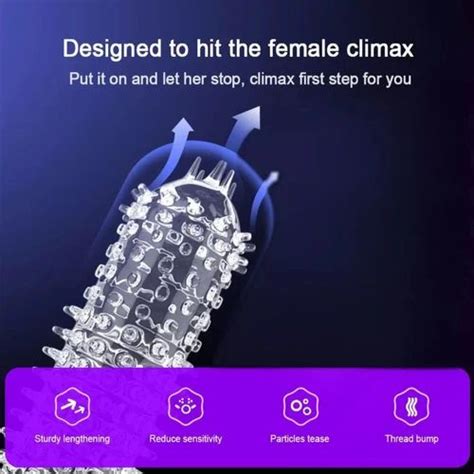 Crystal Condom Silicone Reusable Condom Extra Dotted Condom Original Crystal Condom Made By