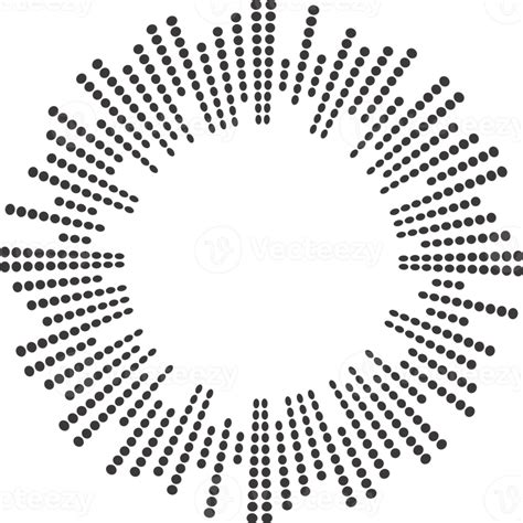 Abstract Circular Equalizer Eq Round Audio Soundwaves Graphic