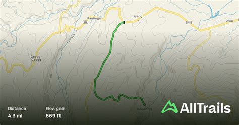 Dunsulan Falls Bataan Philippines Map Guide Alltrails