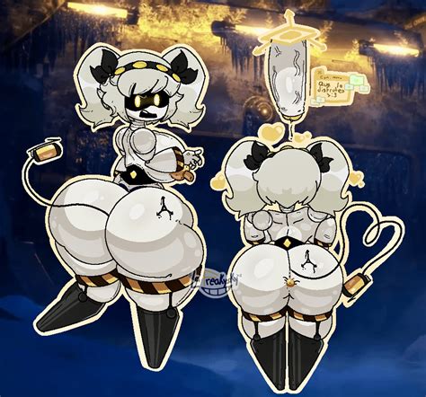 Rule 34 1girls Android Anus Ass Ass Focus Black Sclera Breasts Cable Cable Tail Colored