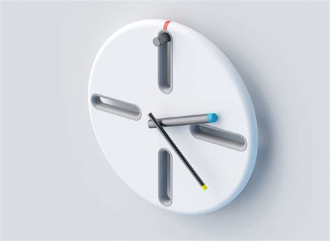 A Self Leveling Clock Yanko Design