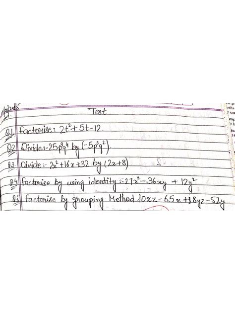 Maths Assignments Pdf