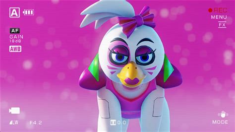 【mmd Fnaf】sexy Back Glamrock Chica 【60fps】 Youtube