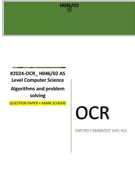 2024 ocr h046 02 as level computer science algorithms and problem