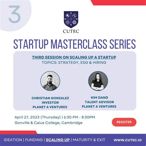 Cutec Cambridge University Technology And Enterprise Club On Linkedin