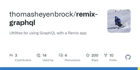 Github Thomasheyenbrockremix Graphql Utilities For Using Graphql