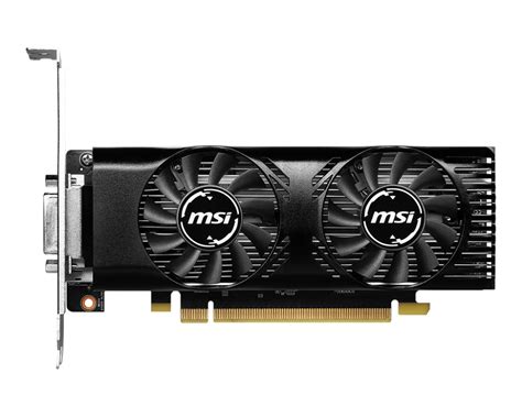 GeForce GTX 1630 4GT LP OC - Графическая карта MSI