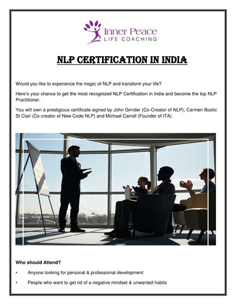 Ppt Nlp Certification In India Powerpoint Presentation Free Download Id 11462382
