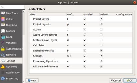 Qgis Configuration — Qgis Documentation Documentation