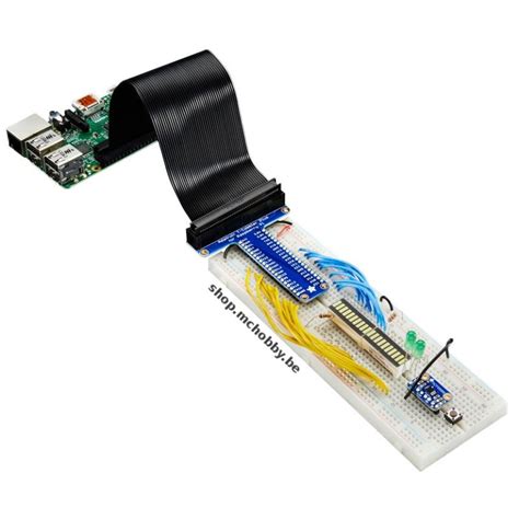 PI T Cobbler PLUS EXTRA Ribon Prototyping For Raspberry PI