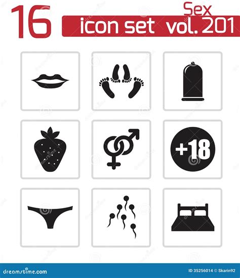 Vector Black Sex Icons Set Stock Vector Illustration Of Party 35256014 Vector Black Sex Icons Set Stock Vector Illustration Of Party 35256014