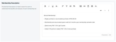 How To Create Membership Tier Loyalty Program Sitegiant Support Centre