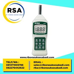 Jual Sound Level Meter Extech Sound Level Meter With PC Interface Bekasi Ribora Sukses