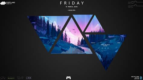My First Setup Rrainmeter