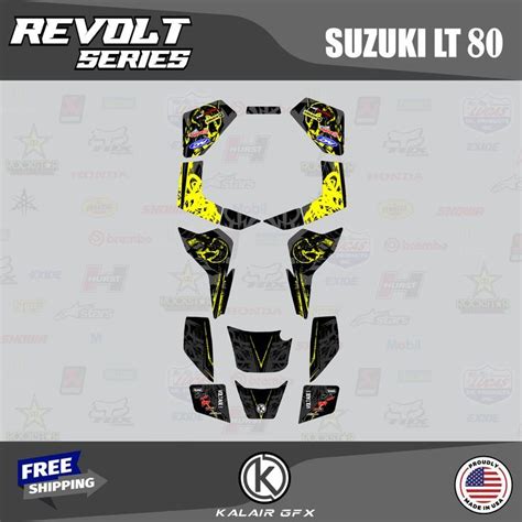 Suzuki Lt80 Lt 80 Graphics Kit