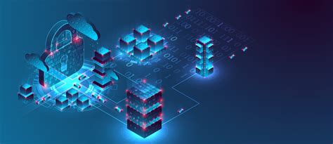 Isometric Modern Cloud Technology And Networking Vector Image