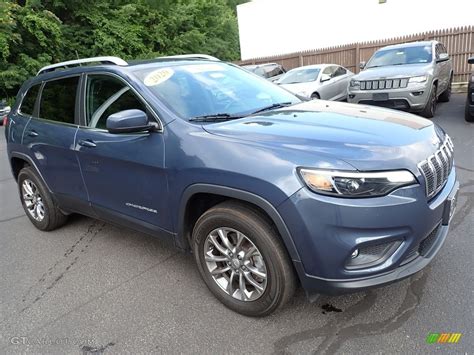 Blue Shade Pearl 2020 Jeep Cherokee Latitude Plus 4x4 Exterior Photo