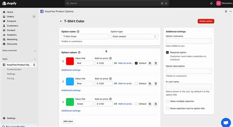 How To Set The Default Option Value For Any Products In Easyflow Easyflow