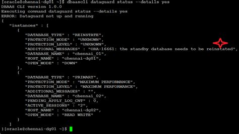 Oracle 18c Performing A Reinstate Failed Primary Database Using