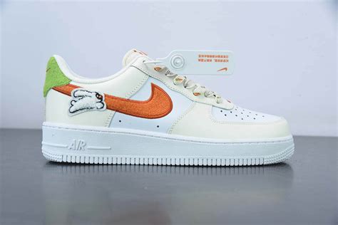 耐克nike Air Force 107 Low 兔年限定空军一号低帮休闲板鞋纯原版本 货号：fd9912 181 莆田纯原鞋社区