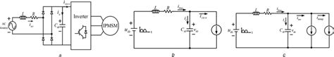 implemented circuit and its equivalent circuits a implemented