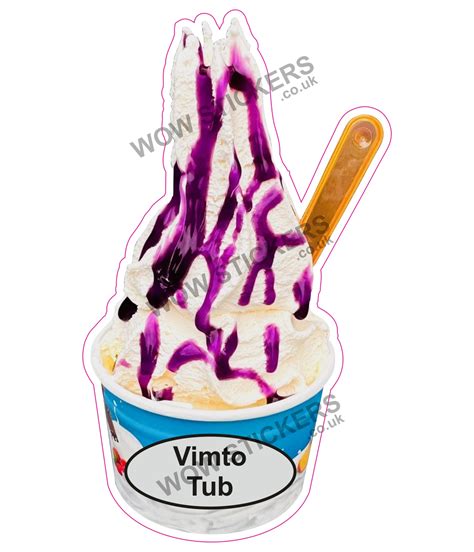 Vimto Tub Wow Stickers