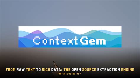 From Raw Text To Rich Data The Open Source Extraction Engine Bright Coding Blog Pour Les
