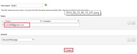 Create Cpanel Useraccount Level Filtering To Get Rid Of The Spam Mail