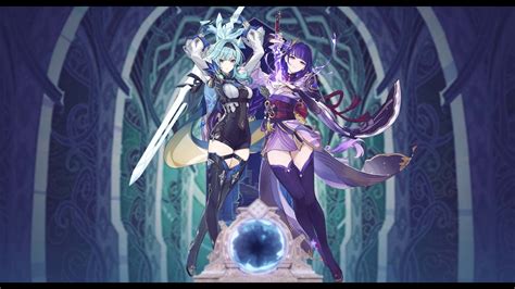 Annoying Abyss In A Long Time Eula And Raiden Hyper Carry Run Youtube