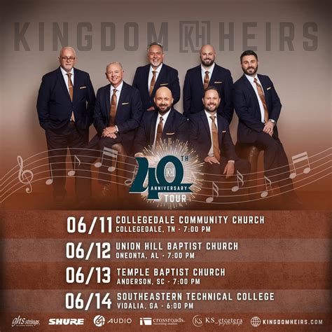 Kingdom 🎶🎤 Kingdom Heirs 40th Anniversary Tour 🎤🎶 Were Celebrating