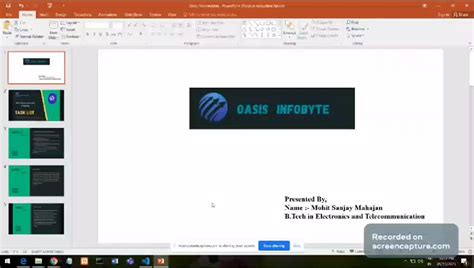 Mohit Mahajan On Linkedin Task Oasisinfobyte Oasisinfobyte