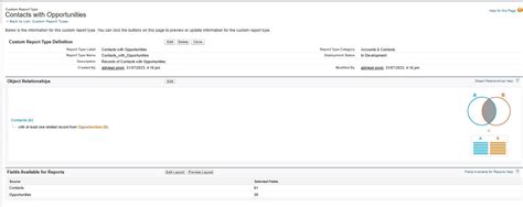 How To Create A Custom Report Type In Salesforce