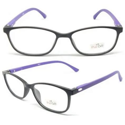 Full Rim Eyeglass Cateye Optical Frame Tr Plastic 47 Size Put On Spectacle Frames 9057 At Rs 40
