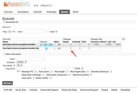 Spring Cloud Stream消费失败后的处理策略（三）：使用dlq队列（rabbitmq） 程序猿dd