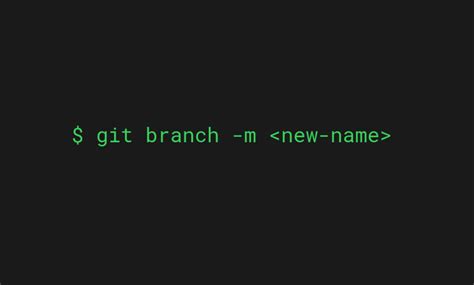 Git How To Rename A Branch Locally And Remotely