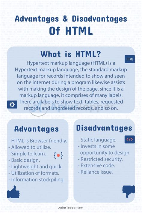 Advantages And Disadvantages Of HTML What Is HTML Top 5 HTML Advantages And Disadvantages
