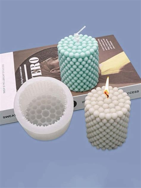 3d Diy Round Silicone Mould Candle Making Mold Candle Making Candles